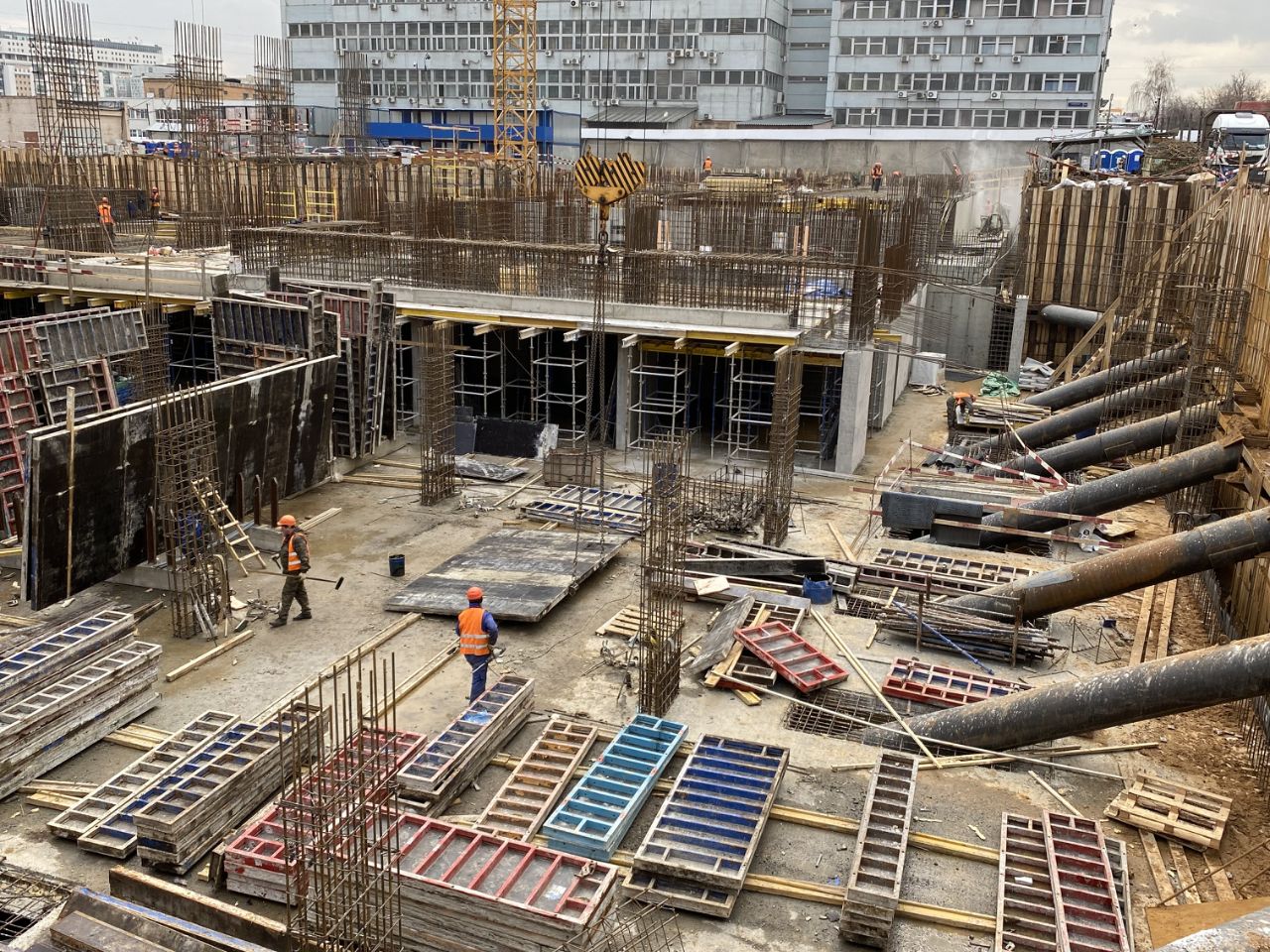 Ход строительства ЖК «Nametkin Tower (Наметкин Тауэр)» от 1 июля 2023