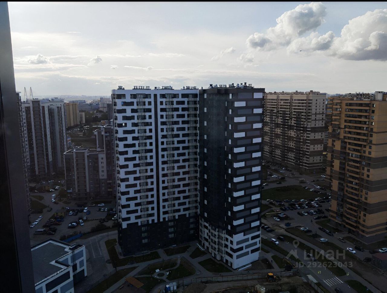 Продажа однокомнатной квартиры 36.28м² ул. Русановская, 20к1, Санкт ...